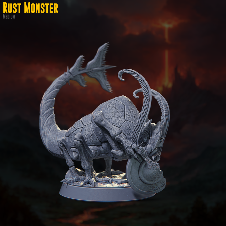 3D Printable Rust Monster by Claymore Miniatures